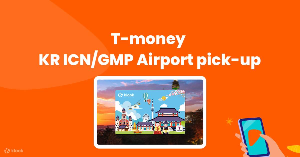 Klook TMoney Card for South Korea - Klook